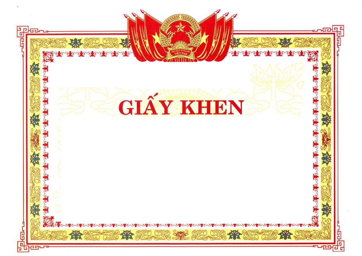 in bằng khen, giấy khen giá rẻ Hà nội